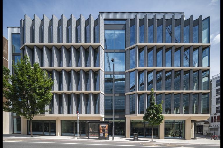 Sheppard Robson transforms London block with steel superstructure ...